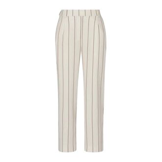 Bugatti Femme, Pantalons, Multicolore, Taille: 44 FR Pantalon &agrave; rayures coupe ample