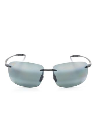 Maui Jim lunettes de soleil &agrave; rectangulaires Breakwall - Noir
