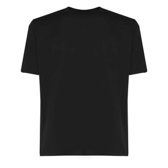 Giuliano Galiano Schwarzes Rundhals-T-Shirt Made in Italy - - Tops - Herren - Schwarzk - 2XL