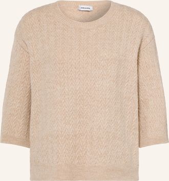 More & More More & More Strickshirt Mit 3/4-Arm beige