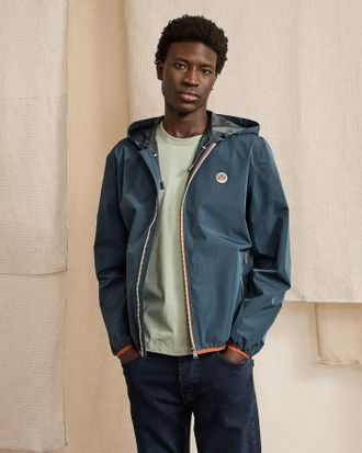 Faguo Veste coupe vent bleu marine