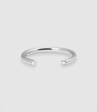 Vanrycke Bague Massa&iuml; Diamants Or Blanc