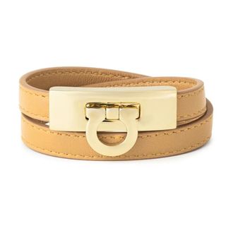 Ferragamo Hug Gancini Armband - - Accessories - Damen - Beige - ONE SIZE