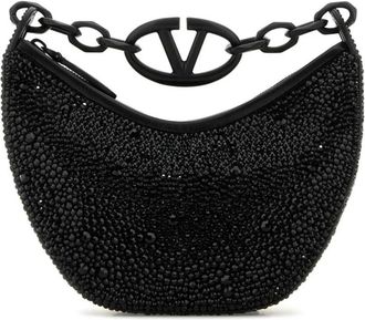 Valentino Garavani Femme, Sacs, Noir, Taille: ONE Size Mini Sac Lune VLogo