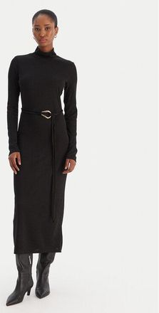 Vero Moda Strickkleid Louisa 10336207 Schwarz Loose Fit