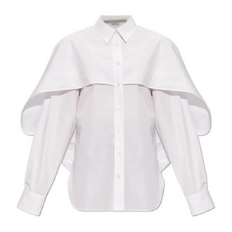 Stella McCartney Hemd mit einem Einsatz - - Blouses & Shirts - Damen - Wei&szlig; - XS