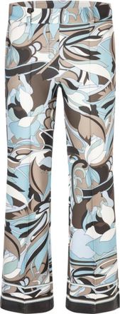 Cambio Femme, Pantalons, Multicolore, Taille: 44 FR Francoise Cropped Pantalons