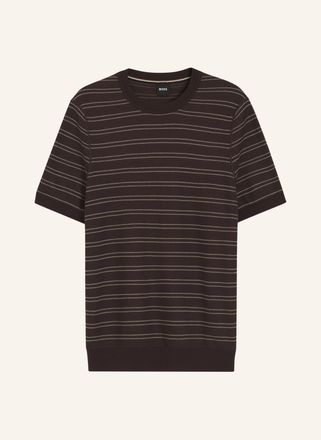 HUGO BOSS Pullover H-Nalon Regular Fit braun