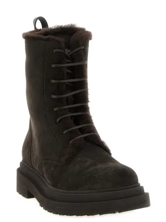 Brunello Cucinelli Precious Loop Boot - Brown