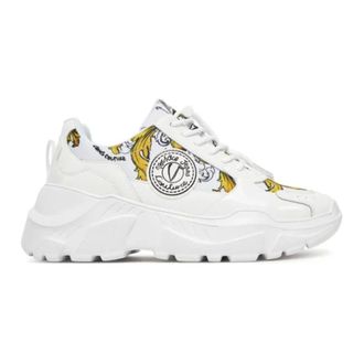 Versace Jeans Couture Femme, Chaussures, Blanc, Taille: 37 EU Baskets Fondo Speedtrack