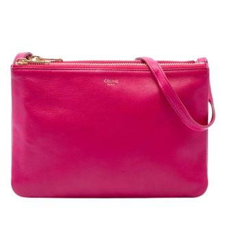 Celine Pre-owned Cuir sacs-celine - Femme - Pre-owned - Rose - Taille: ONE Size