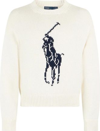 Polo Ralph Lauren Femme, Pulls, Blanc, Taille: 40 FR Tricots