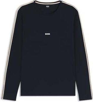 BOSS Unique Ls-Shirt 10259900 02 Pyjama &agrave; Manches Longues, Bleu fonc&eacute; 403, XXL Hommes