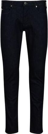 Emporio Armani Jean slim en coton m&eacute;lang&eacute;