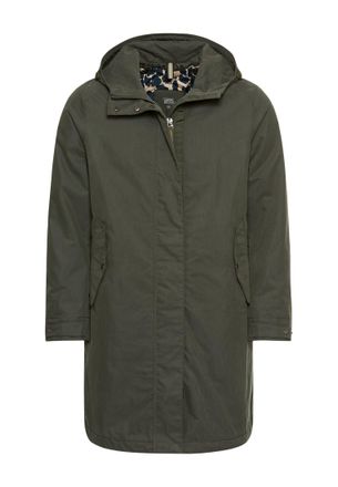 Camel Active Damen 2-in-1 Parka mit herausnehmbarem Innenfutter Waldgrün, womenswear-38