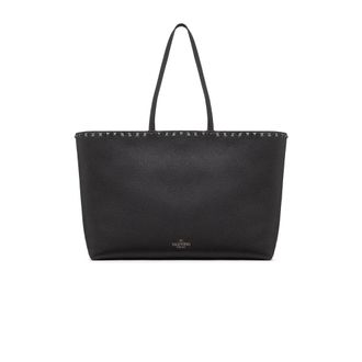 Valentino Garavani Femme, Sacs, Noir, Taille: ONE Size Tote Bag