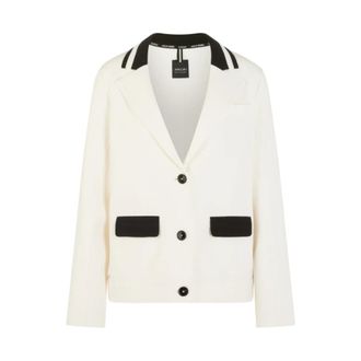 Marc Cain Ma&szlig;geschneiderter Blazer - - Jackets - Damen - Wei&szlig; - 3XL