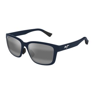 Maui Jim Gl&auml;nzende blaue Sonnenbrille - - Accessories - Herren - Blau - 58 MM