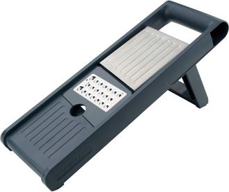 Fackelmann Fackelmann easyprepare Gem&uuml;sehobel 6-teilig - Mehrzweck Gem&uuml;seschneider zum Reiben, Hobeln, Raspeln & Julienne - Inklusive 4 Eins&auml;tze & Aufbewahrungsb