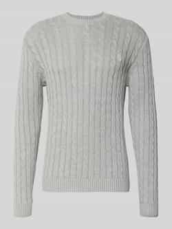 Review Slim Fit Strickpullover reine Baumwolle