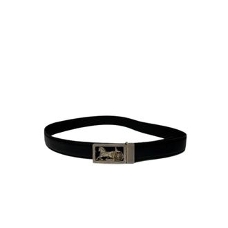 Celine Ceinture Vintage Pr&eacute;-d&eacute;tention - Femme - Pre-owned - Noir - Taille: ONE Size