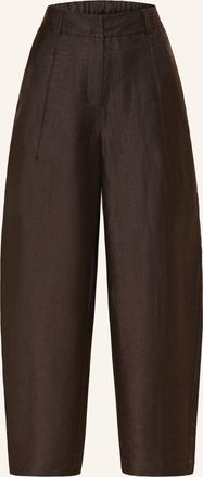 someday Someday 7/8-Hose Cisilia Barrel Aus Leinen braun