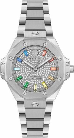 Philipp Plein Crystal Bezel Uhr - - Accessories - Damen - Grau - ONE SIZE