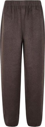 Frankie Shop Delancey wool joggers - Braun