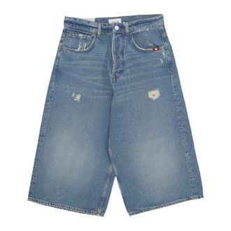 Amish Huge Denver Bermuda - Homme - Shorts - Bleu - Taille: W34