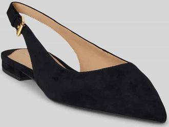 Lauren Ralph Lauren Ballerina aus echtem Veloursleder