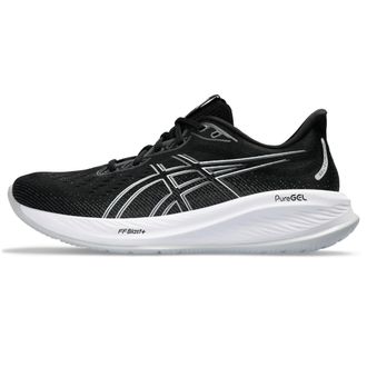 Asics Herren Gel-Cumulus 26 Laufschuhe, Schwarz/Beton, 42 EU