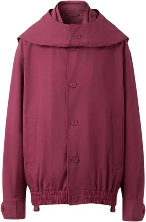 Issey Miyake Homme, Vestes, Violet, Taille: 42 FR Blouson