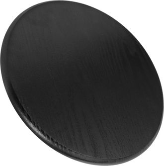 BESPORTBLE Runder Hocker Sitzfläche Ersatzplatte aus Massivem Material Langlebig Robust Natürlicher Holzmaserung Einfach zu Montieren für Barhocker Küchenstuhl R