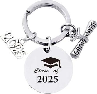Generic Souvenir de la saison de remise de dipl&ocirc;me 2025 : porte-cl&eacute;s en m&eacute;tal inoxydable pour sac &agrave; dos, b&acirc;ton r&eacute;tractable, a, taille unique