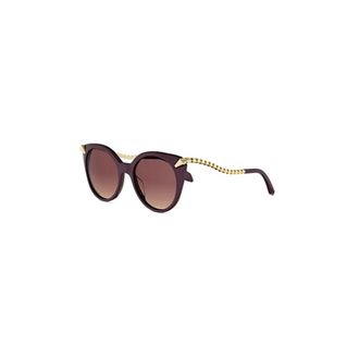 Bulgari unisex, Accessoires, Jaune, Taille: 53 MM Serpenti Viper Lunettes de soleil