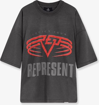 Represent Living Legacy reversible organic cotton and hemp T-Shirt - REPRESENT - gender_Man