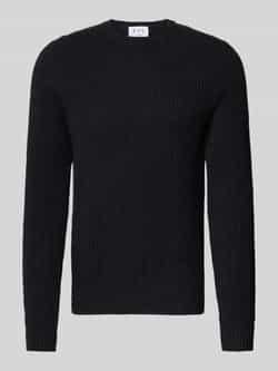 FTC Strickpullover aus Kaschmir mit Rundhalsausschnitt