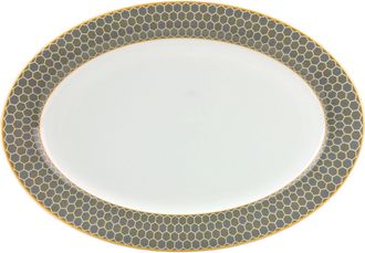 Van Well Platte Honey, oval 30x21cm