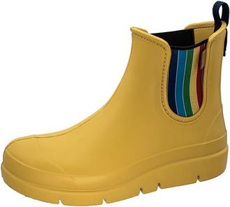 Fischer Markenschuh Fischer Bottes & Bottines Femme 201032, Pointure:42 EU, La Couleur:Jaune