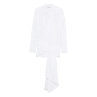 The Attico Femme, Robes, Blanc, Taille: 38 FR Short Dress