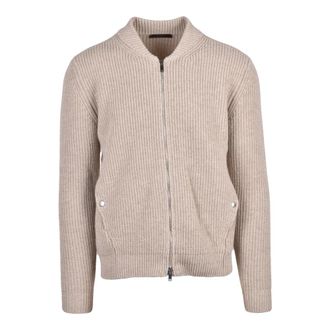 Slowear Strickjacke mit Rei&szlig;verschluss - - Knitwear - Herren - Beige - M