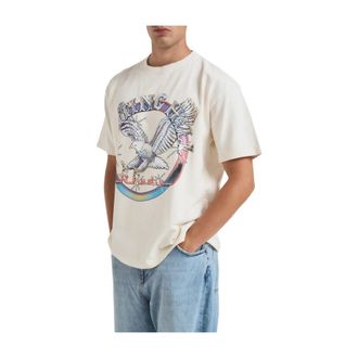 Rhude Herren, Oberteile, Weiß, MGröße