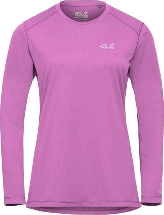 Jack Wolfskin Femme, Sport, Violet, Taille: 40 FR Prelight Suncool LS