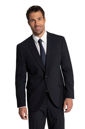 JP1880 Herren große Größen Übergrößen Menswear L-8XL Sakko, Business, FLEXNAMIC, Baukasten Zeus, bis Gr. 72/36 dunkel Marine 52 705512730-52