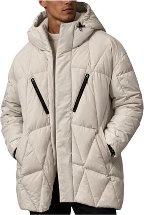 Herno Homme, Manteaux, Blanc, Taille: L Long Quilted Jacket