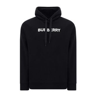 Burberry Baumwoll-Hoodie-Sweatshirt - - Sweatshirts & Hoodies - Herren - Schwarzk - XL