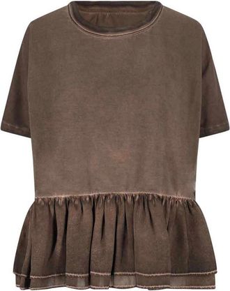 Uma Wang T-Shirt - Marron