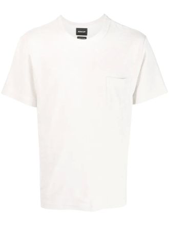 Howlin t-shirt en &eacute;ponge &agrave; patch logo - Tons neutres