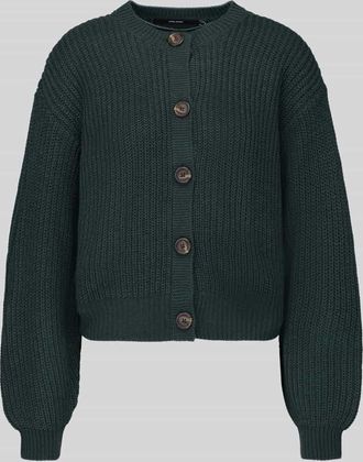 Vero Moda Loose Fit Strickjacke mit einreihiger Knopfleiste Modell LEA