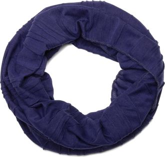 styleBREAKER Schlauchschal Loop mit Falten Muster
